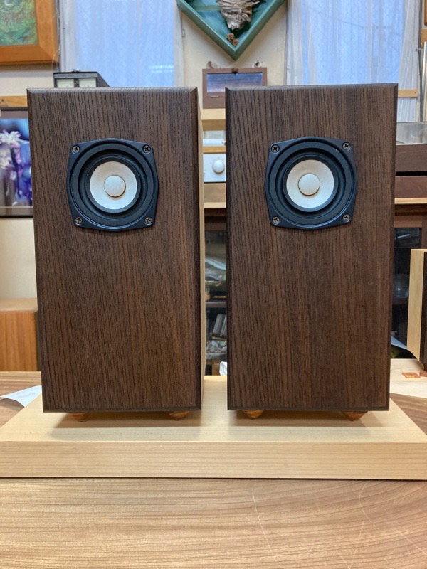 新作スピーカーのエイジング - 木まんま工房 木こり